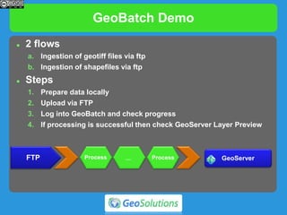 Geobatch demo | PPT