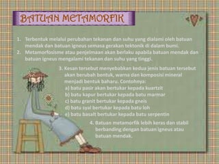 powerpoint geografi batuan stpm | PPTX