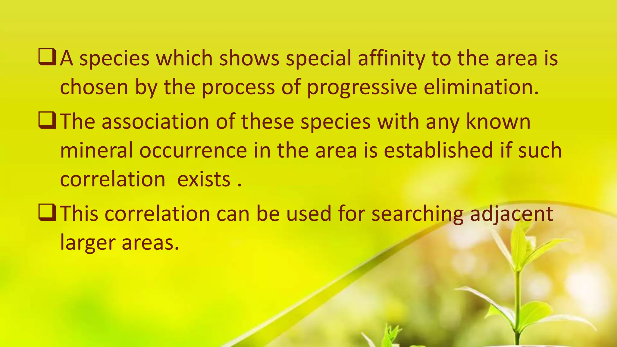 GEOBOTONICAL GUIDES FOR ORE | PPTX