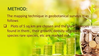 GEOBOTONICAL GUIDES FOR ORE | PPTX