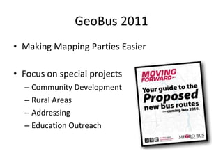 Geo bus | PPT