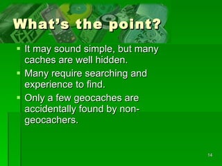 Geocaching | PPT