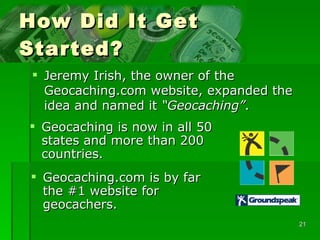 Geocaching | PPT