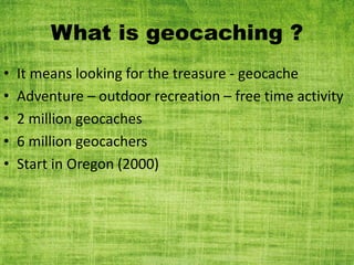 Geocaching | PPTX