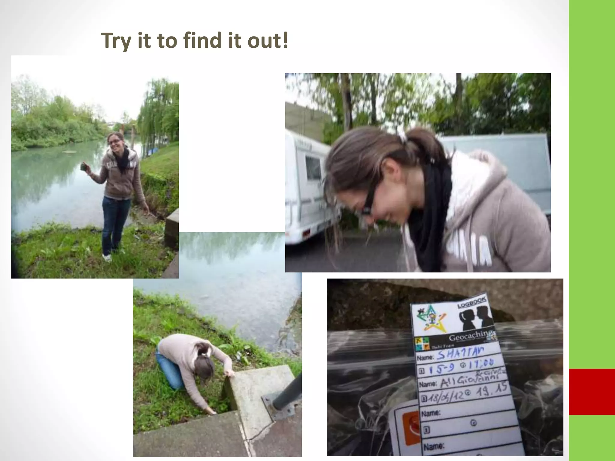 Geocaching in education | PPTX