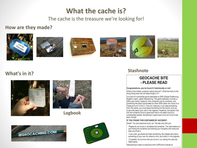 Geocaching in education | PPTX