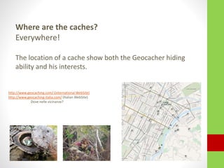 Geocaching in education | PPTX