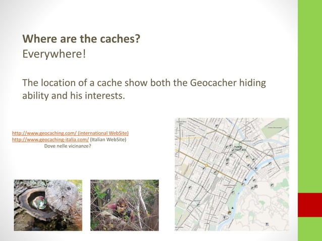 Geocaching in education | PPTX
