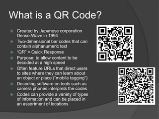 Module | Web Trends (Geo-caching and QR Codes) | PPTX | Internet ...