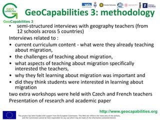 GeoCapabilities 3: Social Justice In Geography Teaching Through ...