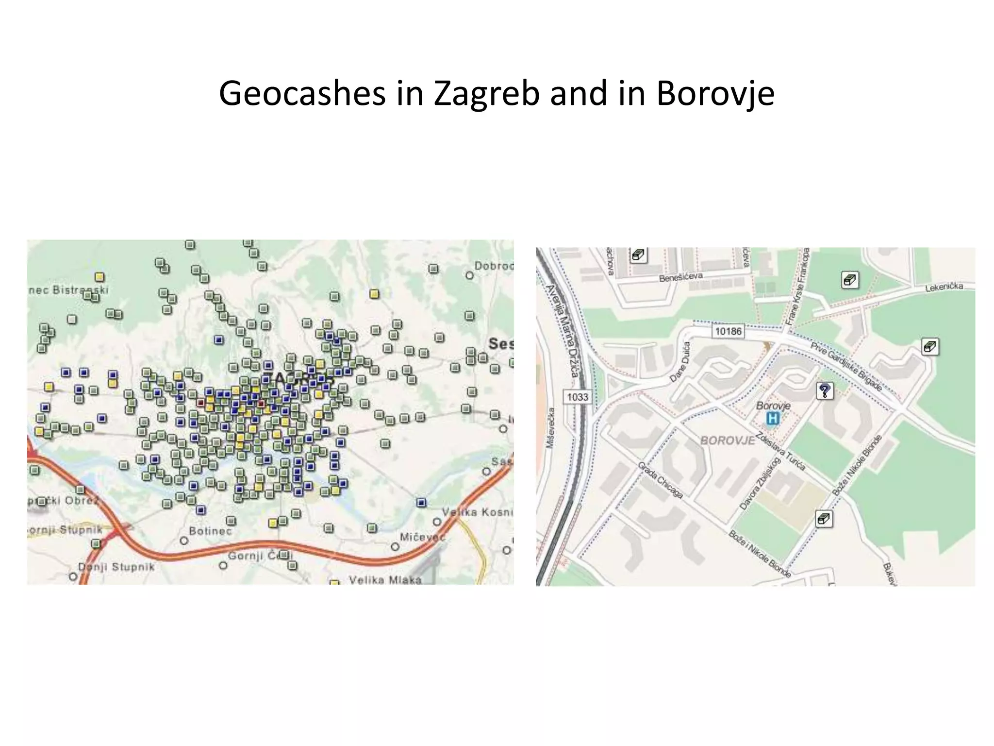 Geocashing in 4th grade | PPTX