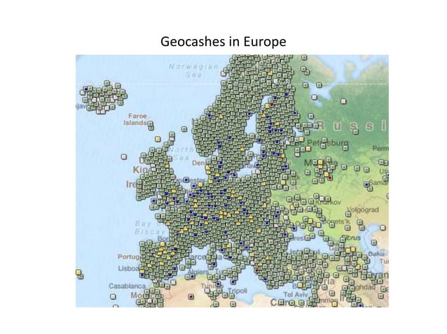 Geocashing in 4th grade | PPT