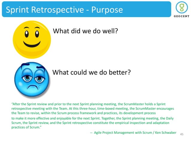 Geocent scrum cmmi (without animations) 2 | PPT