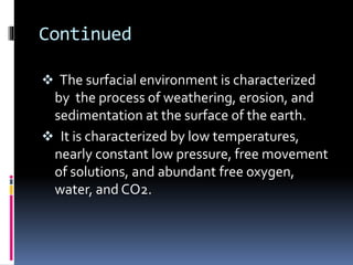 Geochemical cycle and mobility of elements | PPTX