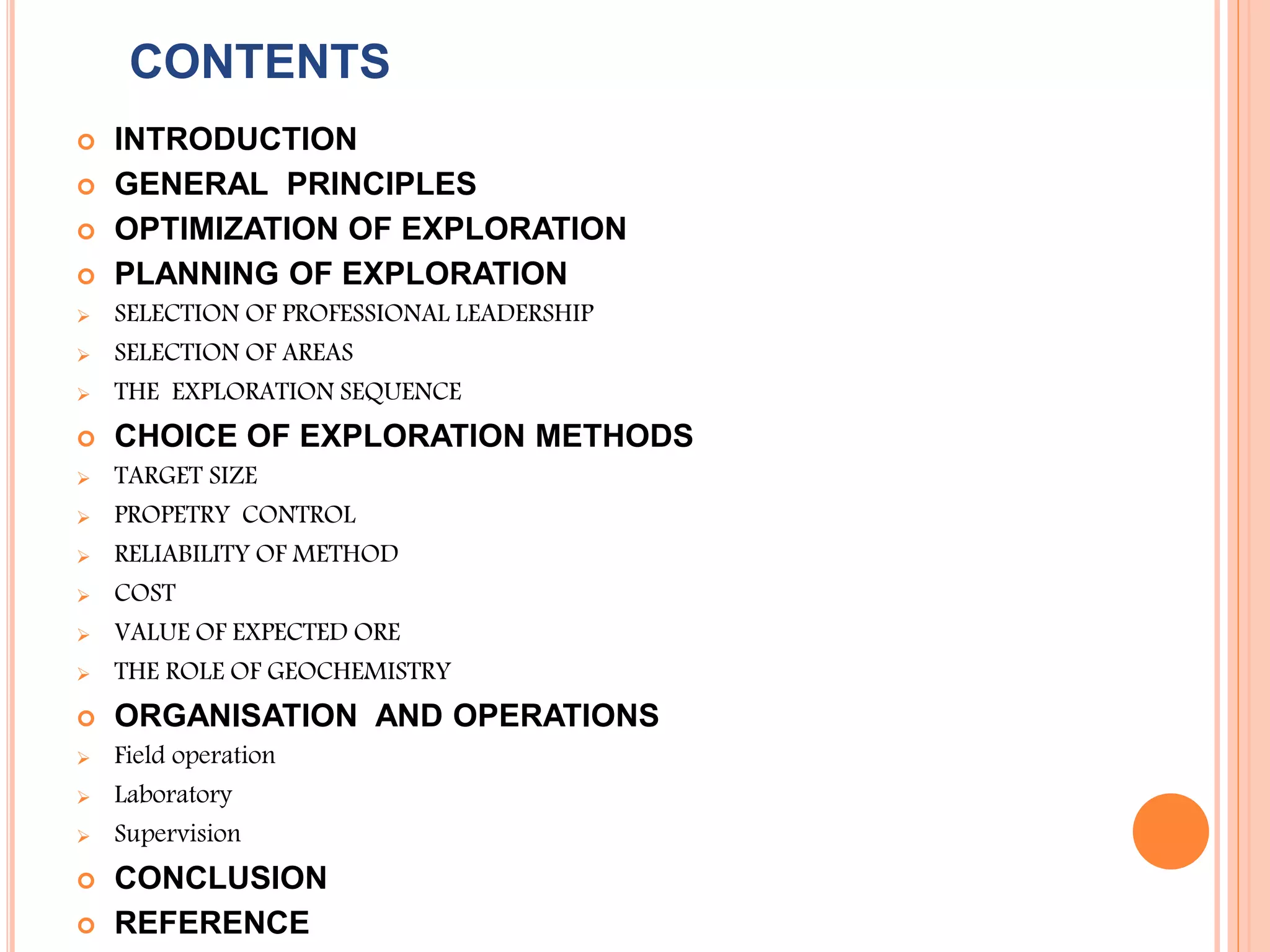 Geochemical methods in mineral exploration | PPTX