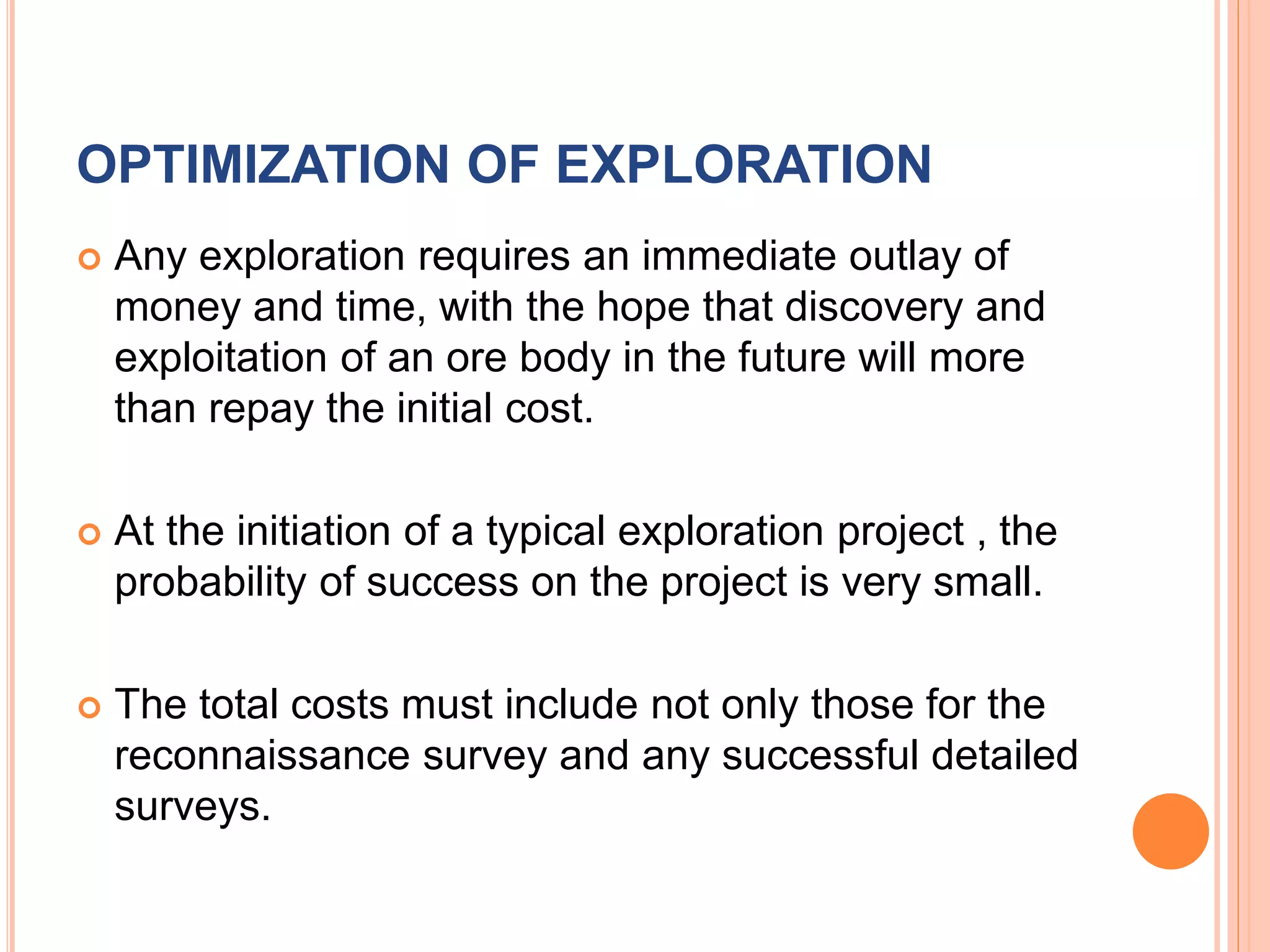 Geochemical methods in mineral exploration | PPT
