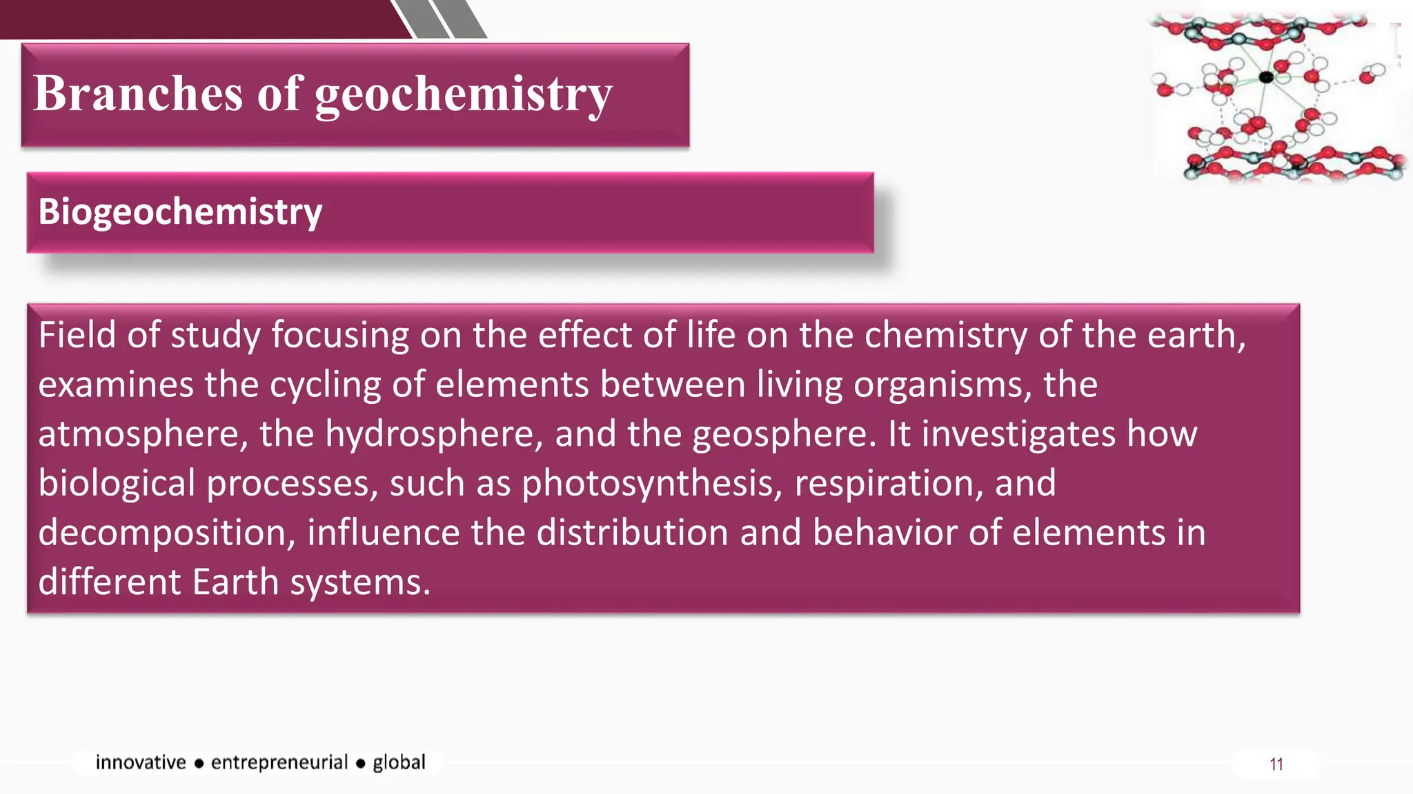 Geochemistry branches of geolchemistry.pptx
