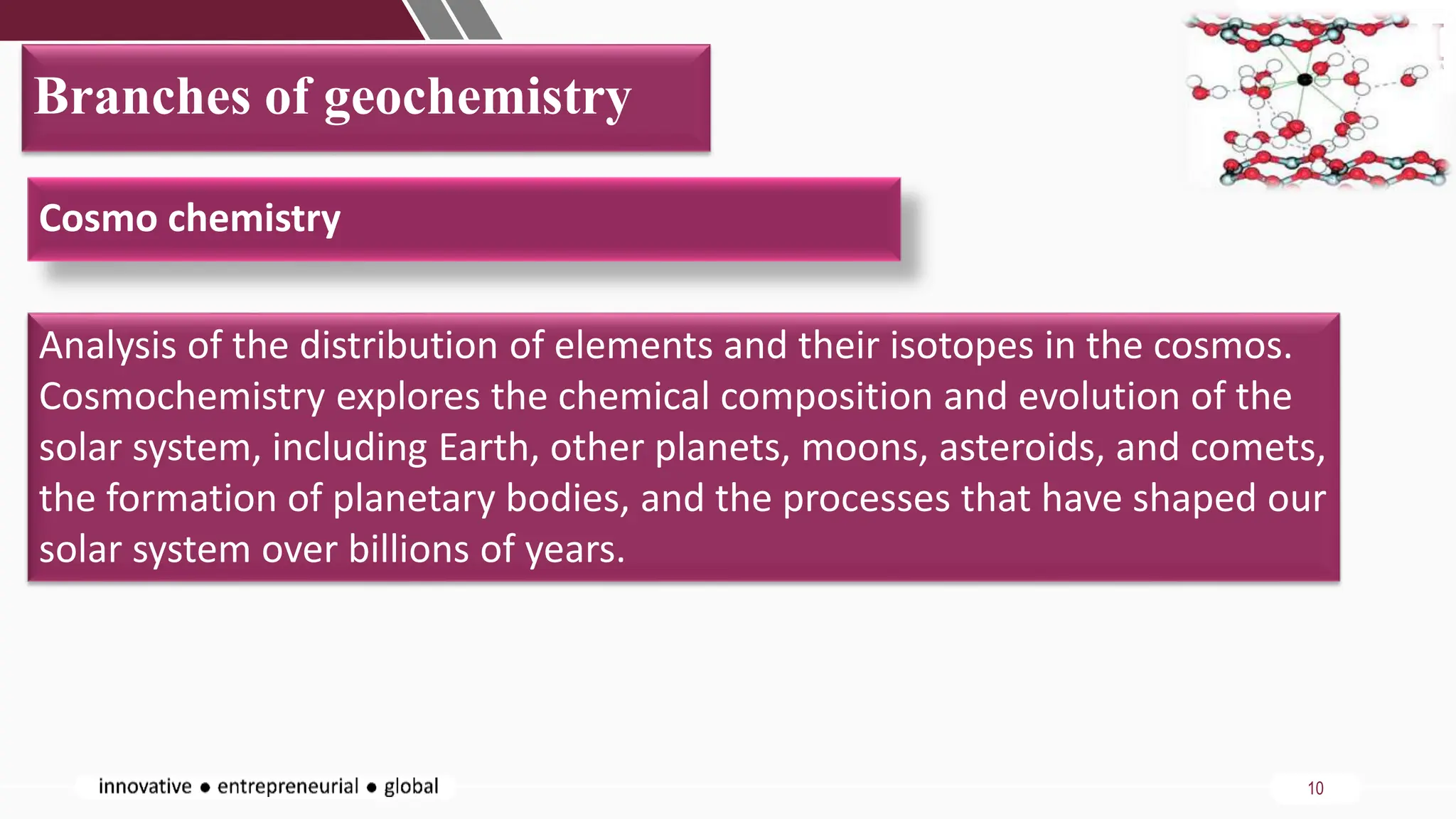 Geochemistry branches of geolchemistry.pptx