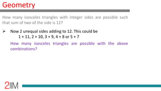 Triangles - Integer values | PPT