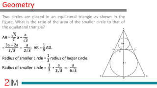 Geometry - Equilateral triangle and circle | PPTX