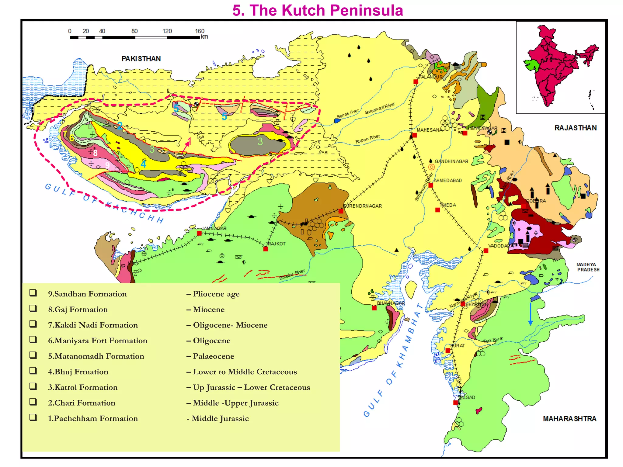 Geology and Mineral potential of Gujarat | PPTX