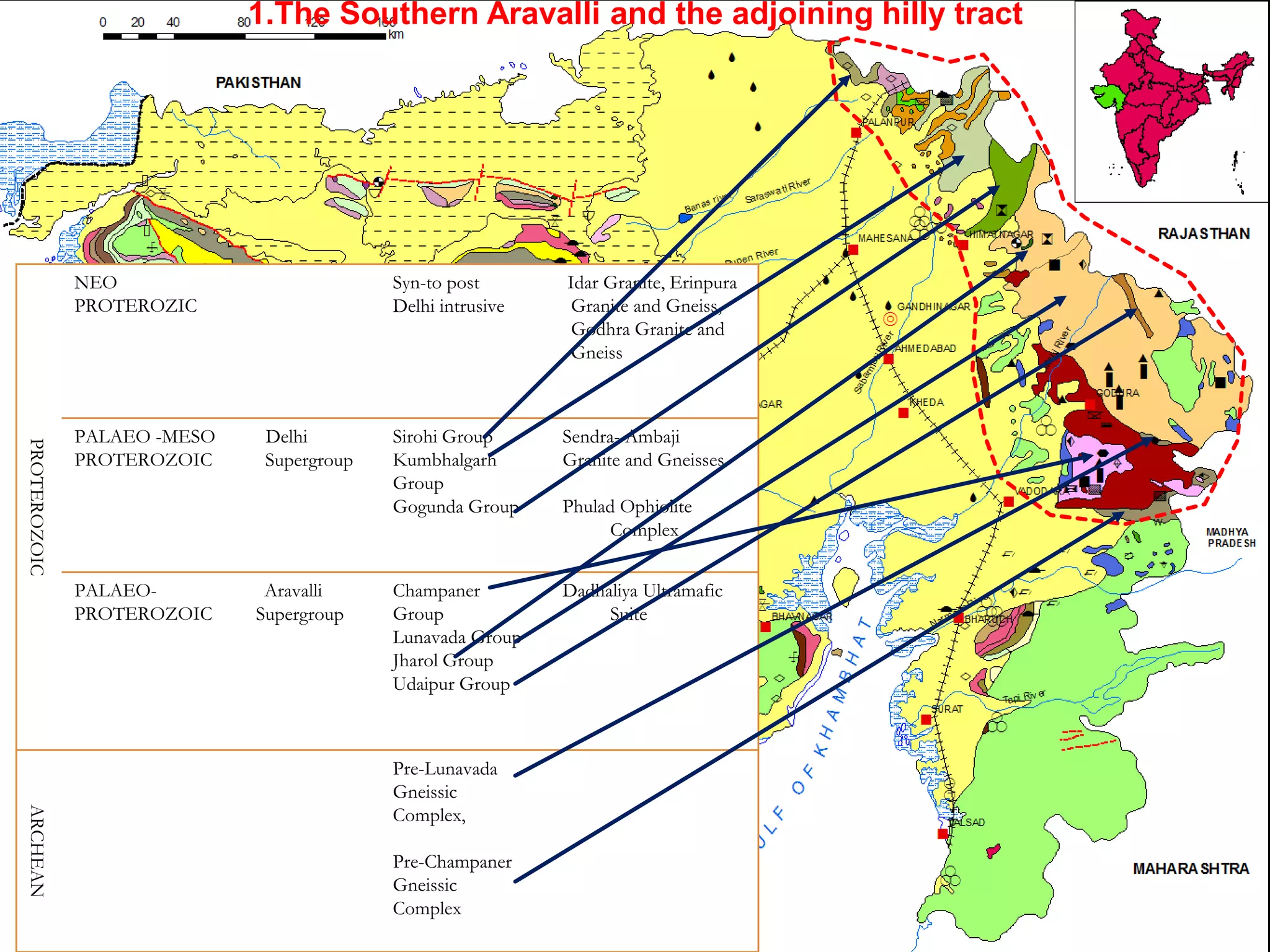 Geology and Mineral potential of Gujarat | PPTX