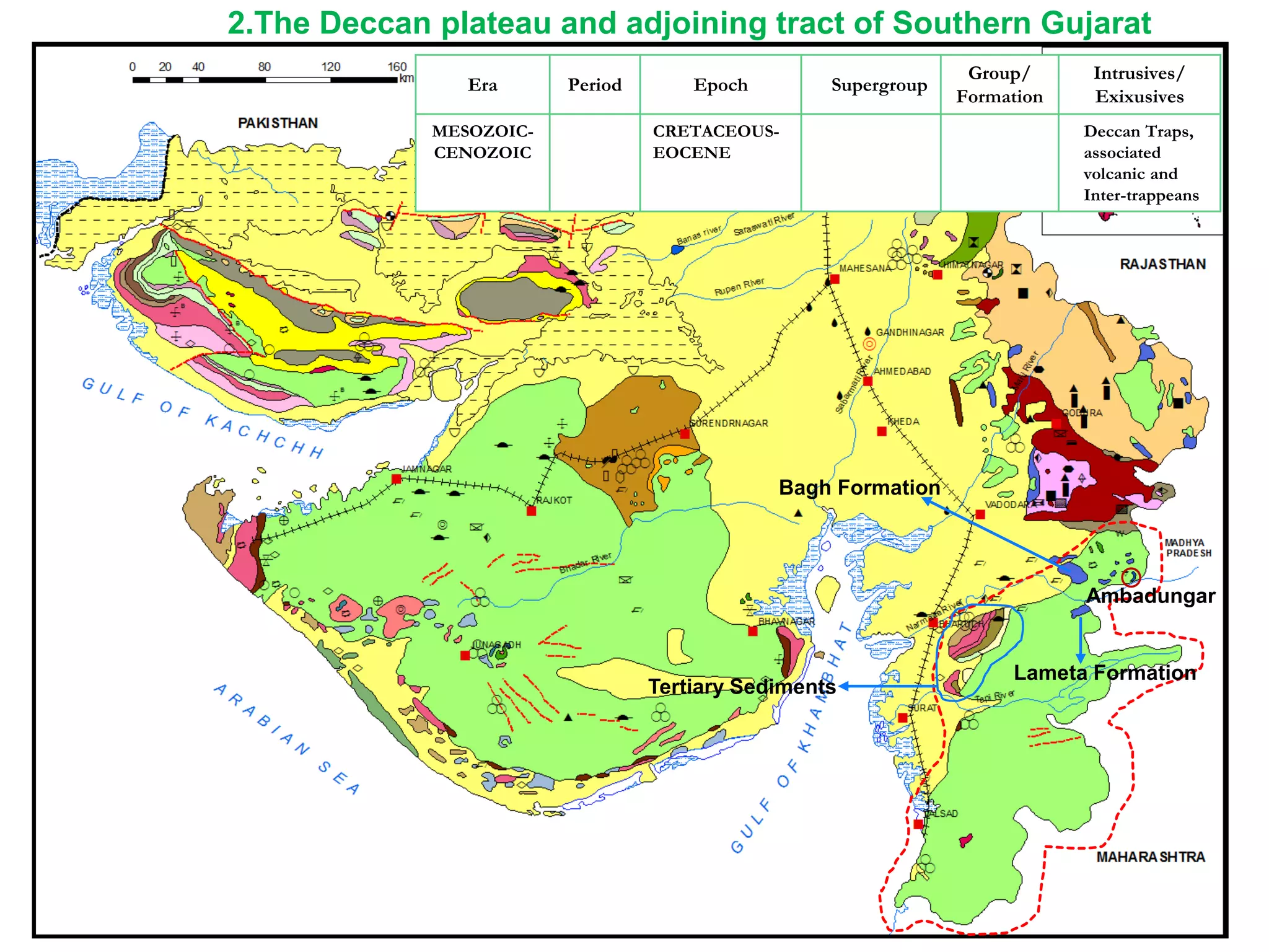 Geology and Mineral potential of Gujarat | PPTX