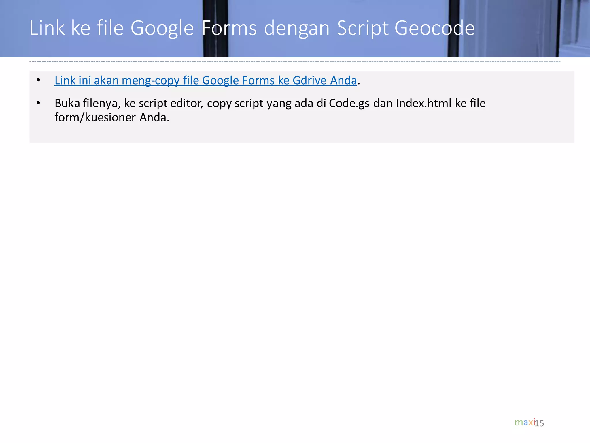 Geocoding Google Forms June 2020 Indonesia | PDF