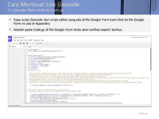 Geocoding Google Forms June 2020 Indonesia | PDF