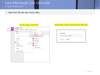 Geocoding Google Forms June 2020 Indonesia | PDF