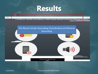 Geocoding and Reverse Geocoding | PPT