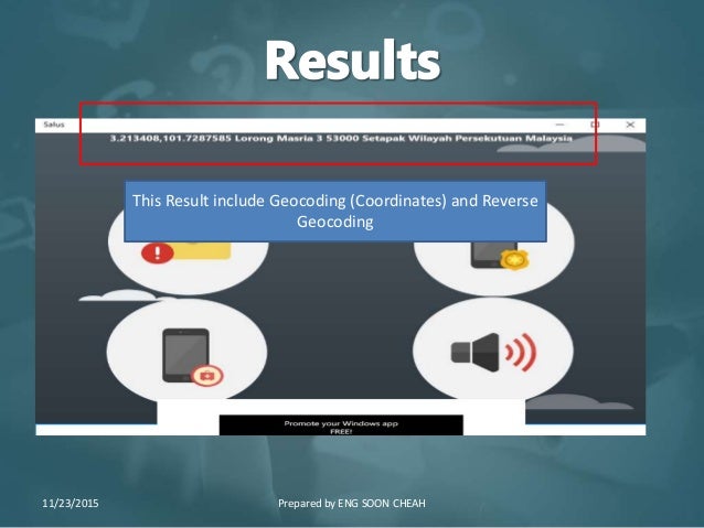 Geocoding and Reverse Geocoding