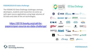 GEO Data Technology Workshop Ramage April 2019 | PPTX | Business | Business and Finance