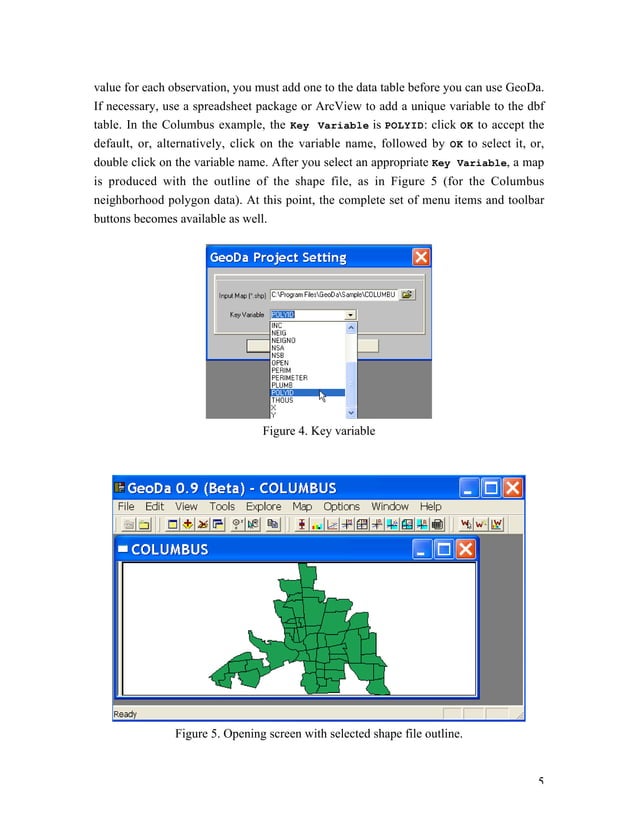 Geoda user guide | PDF | Computing | Technology & Computing
