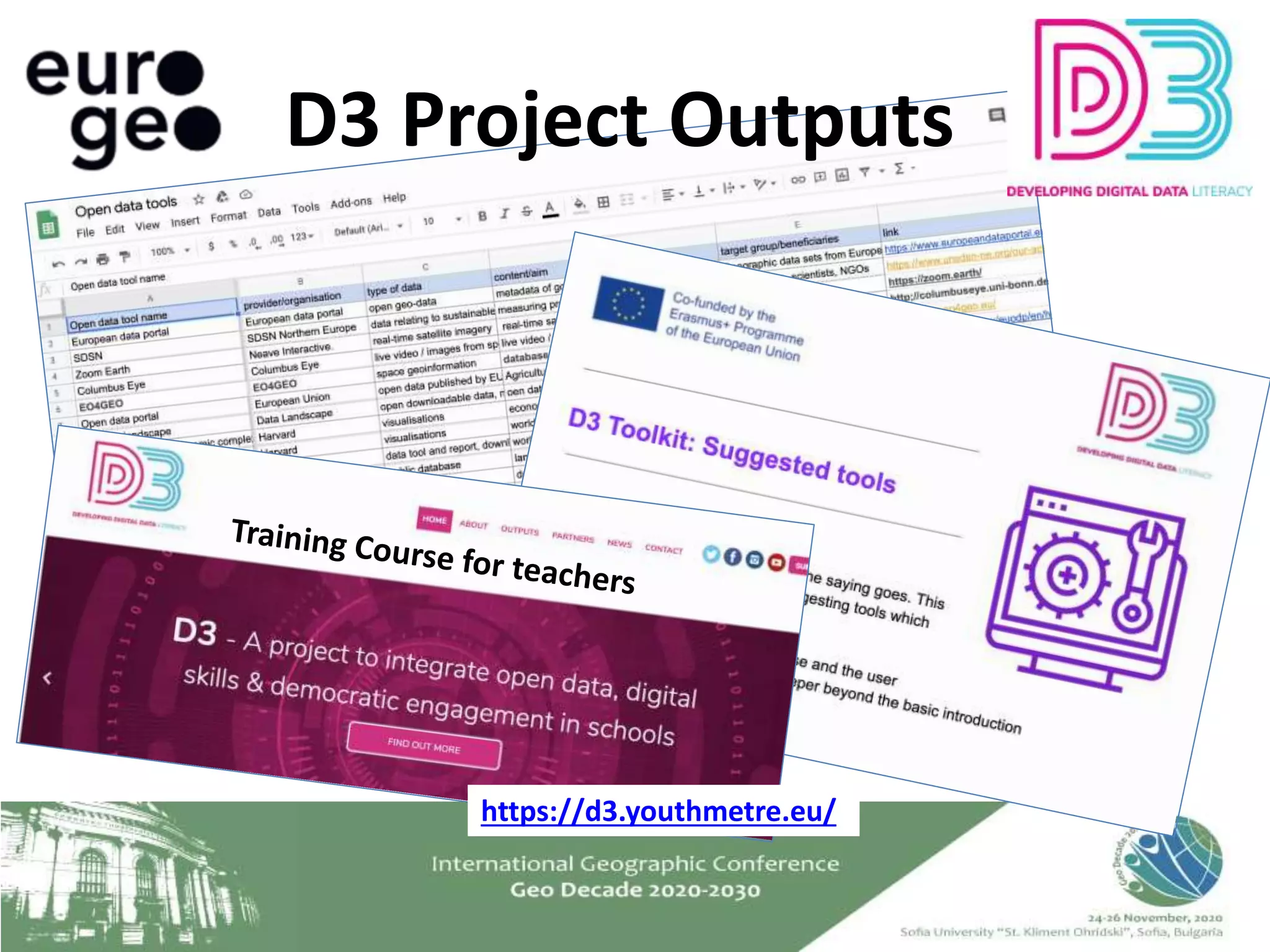 D3: a project to Develop Digital Data Literacy | PPT