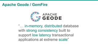 Visualize and Analyze Apache Geode Real-time and Historical Metrics | PPT