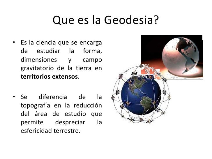 Ingeniería Geomatica: Geodesia