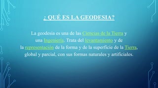 Geodesia | PPSX