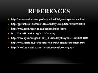 Geodesy | PPTX