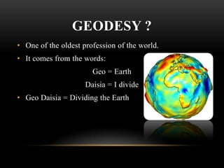 Geodesy | PPT