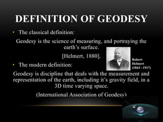 Geodesy | PPTX