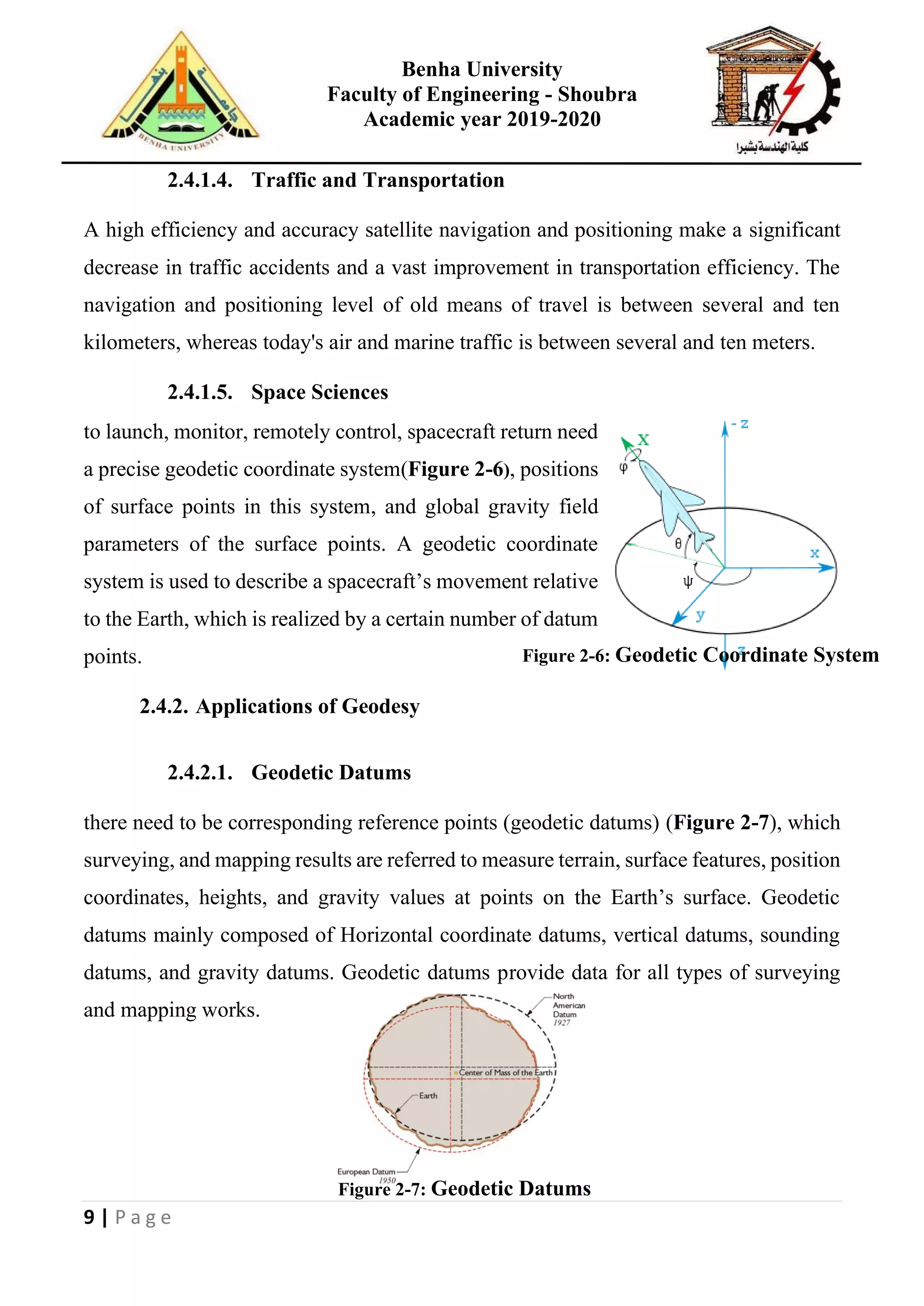 Geodesy - Definition, Types, Uses and Applications | PDF