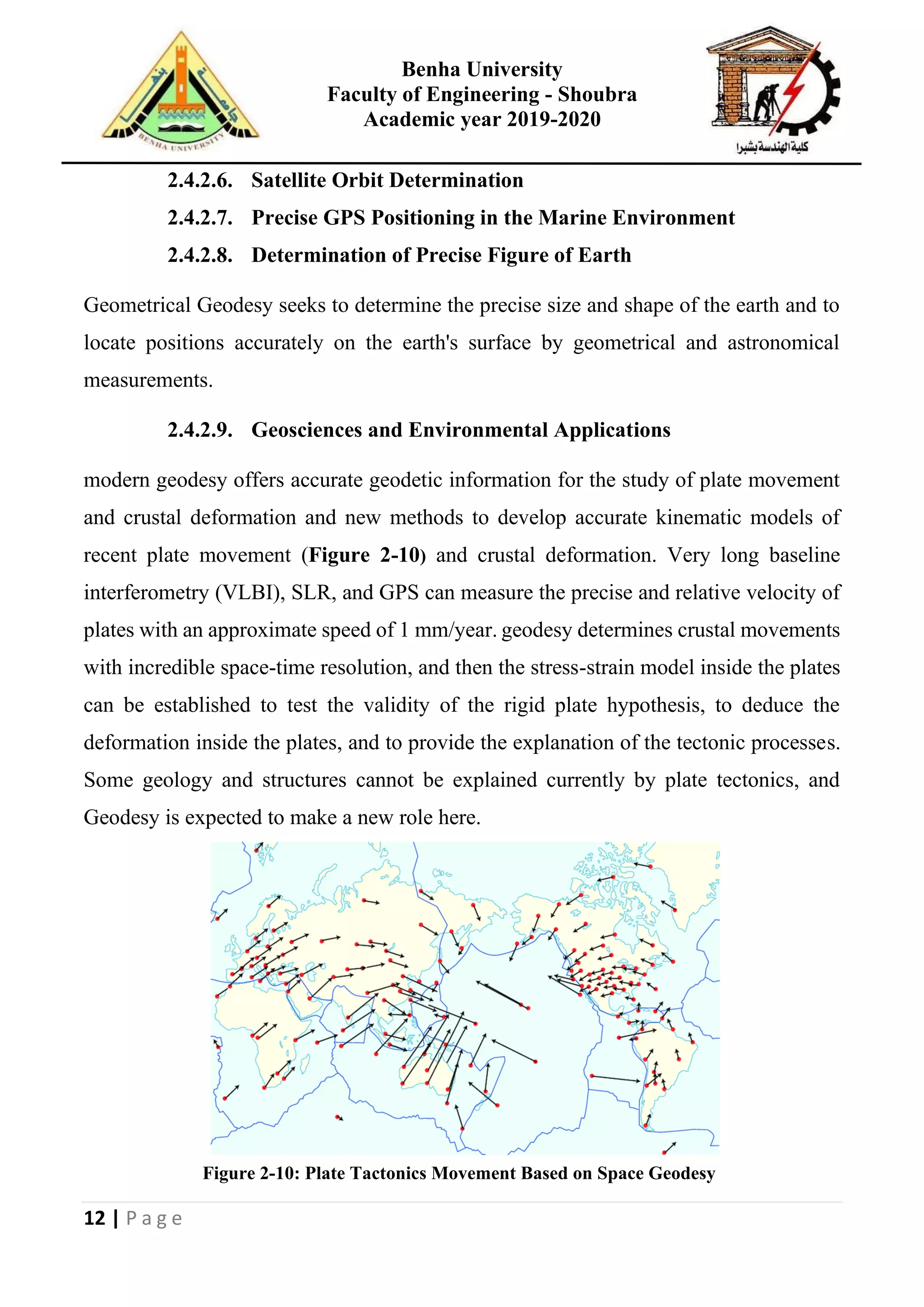 Geodesy - Definition, Types, Uses and Applications | PDF