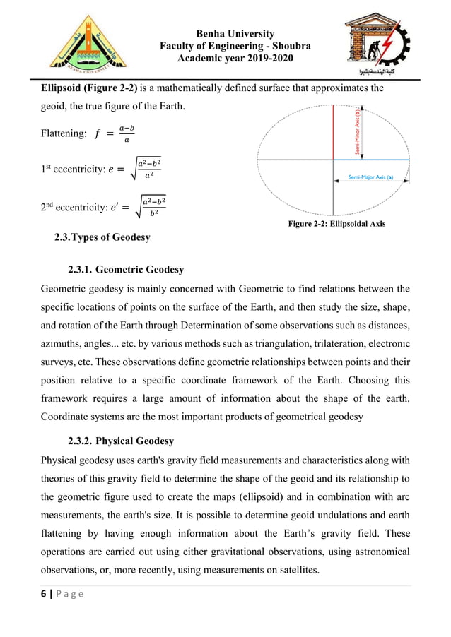 Geodesy - Definition, Types, Uses and Applications | PDF | Geography ...