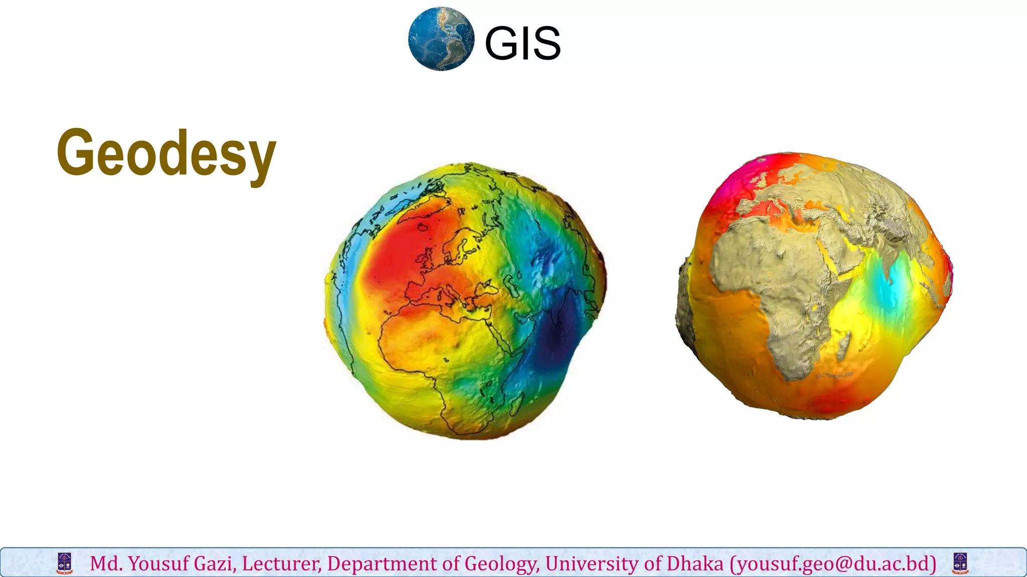 Geodesy md. yousuf gazi | PDF