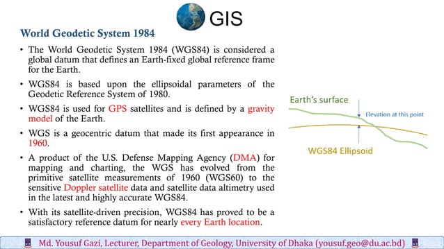 Geodesy md. yousuf gazi | PDF