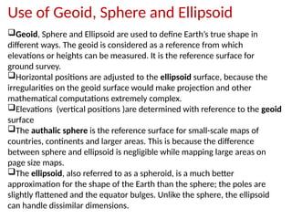 GEODESY Module IV.pptx info about geodesy | PPTX | Geography | Science
