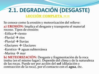 GEODINÁMICA TERRESTRE 2 | PPTX