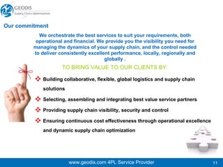 Geodis supply chain optimisation i | PPT