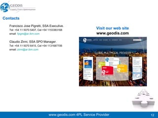 Geodis supply chain optimisation i | PPT
